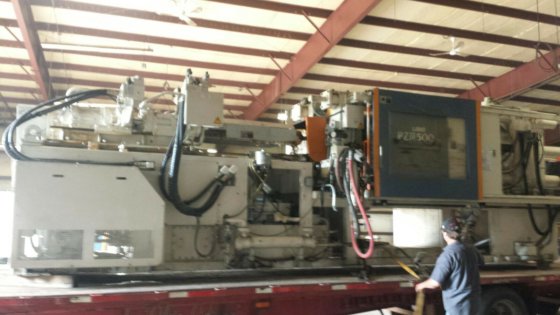 2000 UBE 500 Ton Injection Molding Machine, Model PZIII-500 in United ...