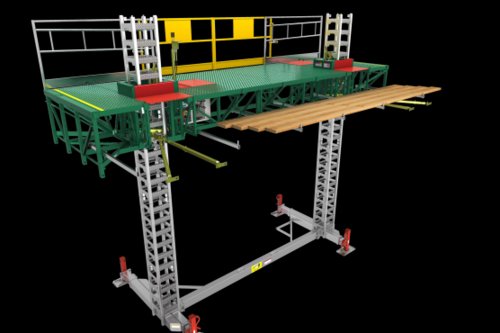 Hydro Mobile M2 Mast Climbers in Hamilton, TX, USA