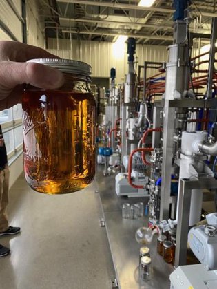 Triple-Stage Short Path Distillation from SPD Model SPD 25 in Illinois, USA