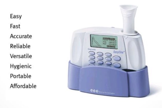 PC based EasyOne Spirometer in Bensenville, IL, USA