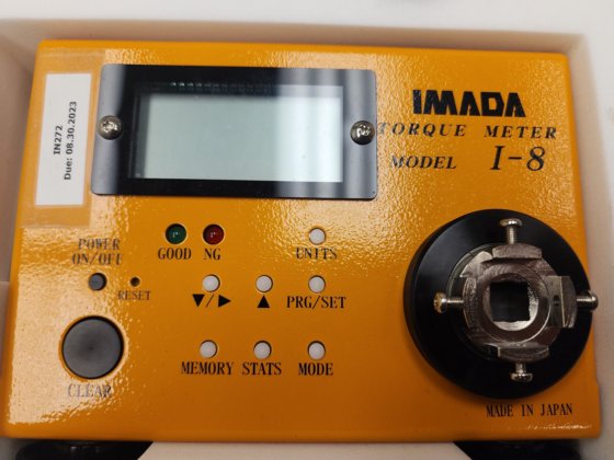 Imada Model I-8, Torque Tester in Rapid City, SD, USA