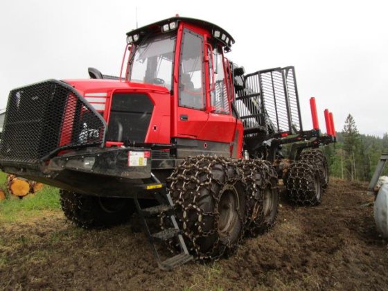 Komatsu 875 Forwarder