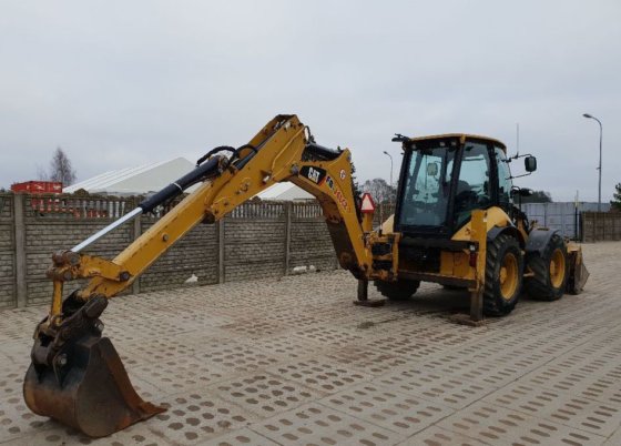 Caterpillar 434F Backhoe Loader