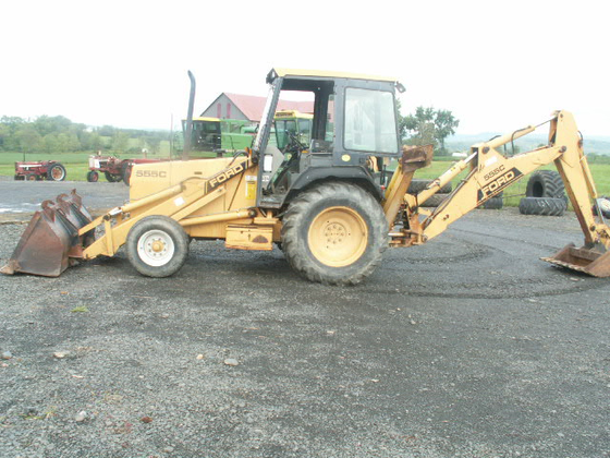 Ford 555C Backhoe Loader
