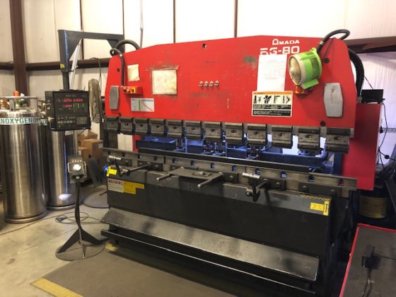 Amada RG-80 Press Brake