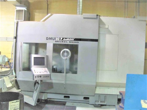 DMG Mori DMU 80 P DUOBLOCK Machining Center