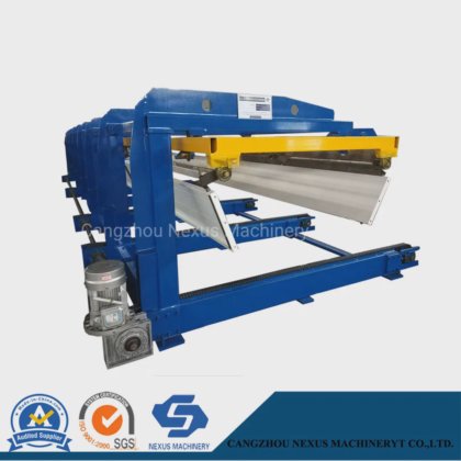 Pneumatic Automatic Stacker System for Metal Roofing Machine Stacking Sheet Machine in Hebei, China