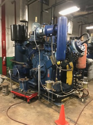 Belliss & Morcom Model WH28H3N High Pressure Air Compressor in Harvey ...