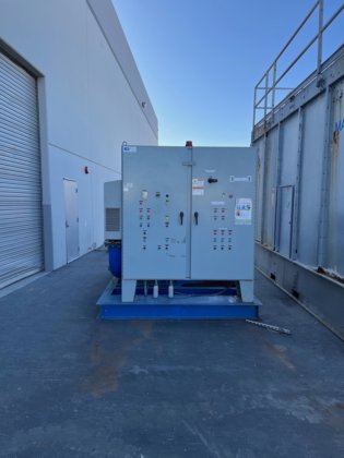 Marley Cooling Tower with Pump Deck and Process Systems Control Panel ...