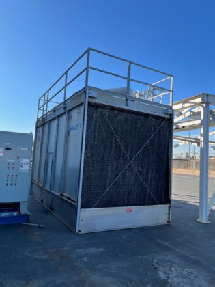 Marley Cooling Tower with Pump Deck and Process Systems Control Panel ...