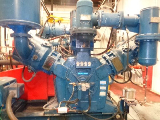 Belliss and Morcom Model WH28 High-Pressure Air Compressor in Harvey ...