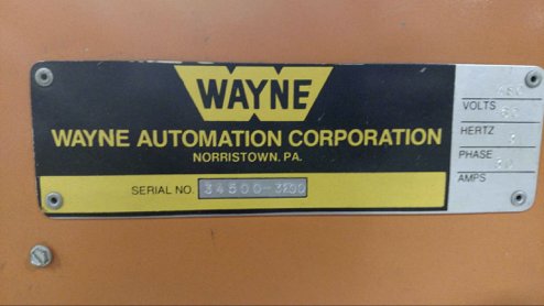 Wayne Model CE15/22 Tablock Case Erector in Harvey, LA, USA