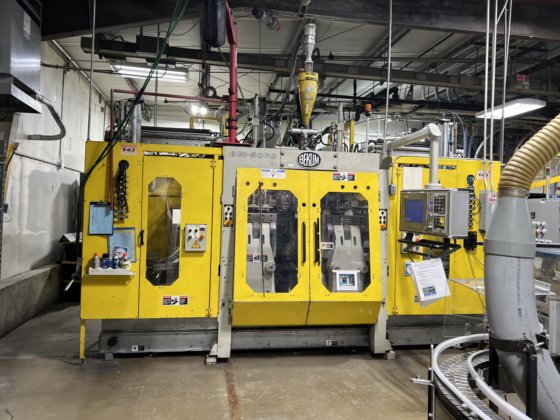 Bekum Model BM-506D Continuous Extrusion Blow Molding Machine in Harvey ...