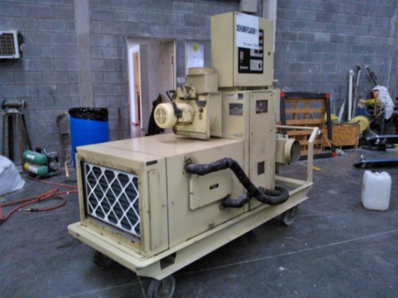 Munters- Cargocaire Model HCD-600-EA Dehumidifier in Harvey, LA, USA