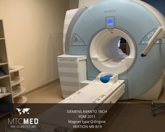 SIEMENS Magnetom Avanto 1.5T in Nahariyya, Israel