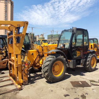 2012 Original UK JCB 535 3.5 ton side loader forklift 9m small ...