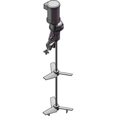 Brawn Mixer Industrial-Duty Mixer 2000 Qts. Cap., .5 HP, 12 Impeller ...