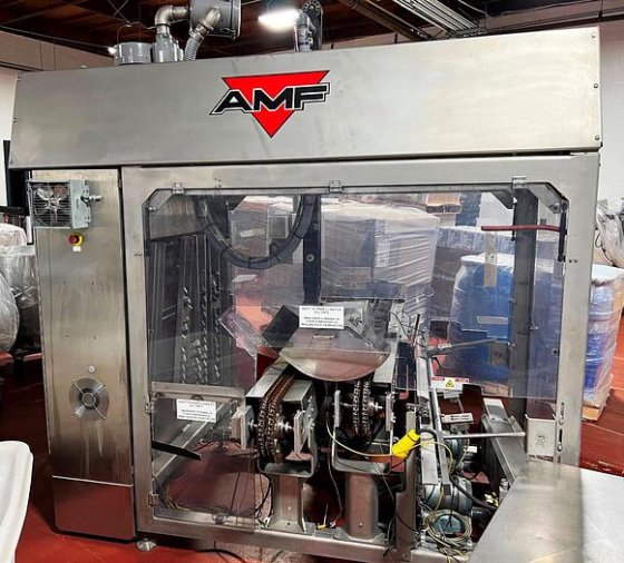 Caser, Case Packer, AMF Robot Versapack, Case and Basket Loader # ...