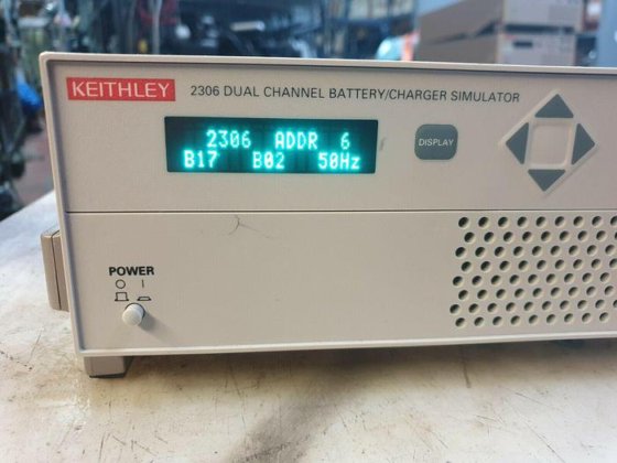 KEITHLEY 2306 DUAL CHANNEL BATTERY/CHARGER SIMULATOR (TROLLEYF.2) in ...