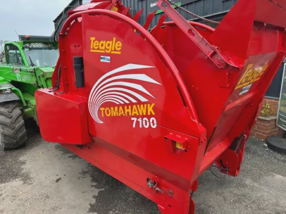 Teagle Tomahawk 7100 Straw Chopper in Halwell, England, United Kingdom