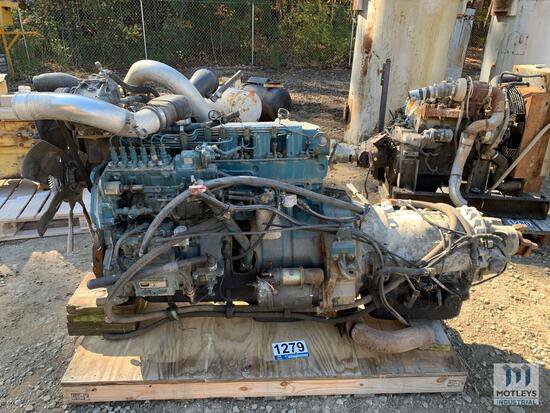 Navistar International DT 466 Engine with Transmission in Richmond, VA, USA