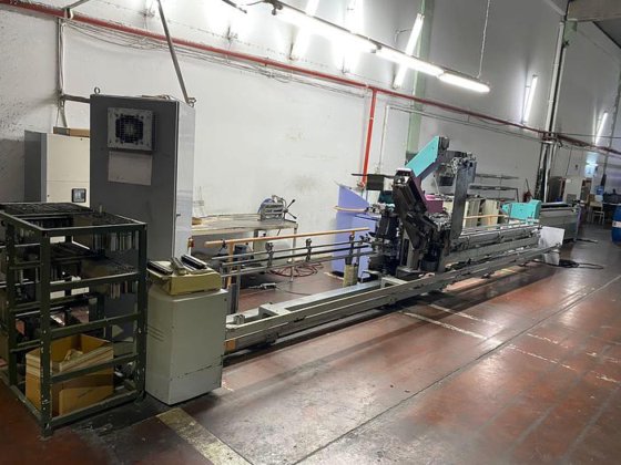 USTER DELTA 110 DRAWING IN MACHINE, WORKING WIDTH 3200mm, YEAR 2007 in ...