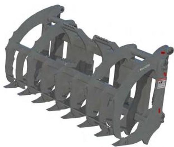 72" Root Grapple Heavy Duty for Skid Steer- Paladin Attachments in ...