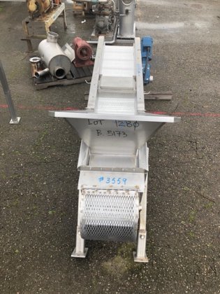 Intralox Flighted Belt Elevator in Stockton, CA, USA