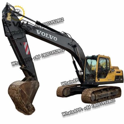 2018 original Volvo EC210B EC210DL excavator, 21ton medium hydraulic ...