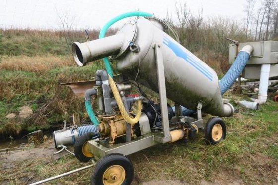 Iras Fish vacuum pump in Myre, Norway