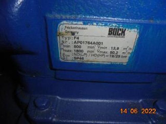 BOCK F4 REFRIGERATION COMPRESSORS in India