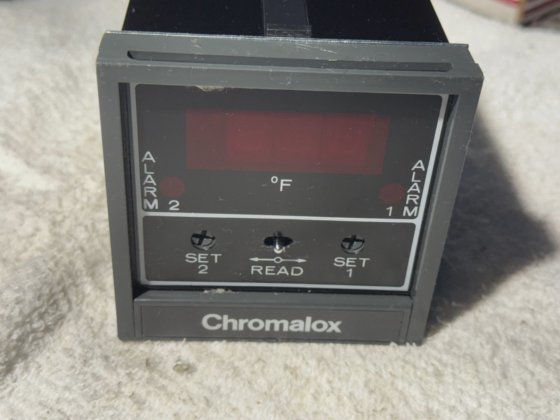 3111-20112 Chromalox Temperature controller control DIN panel mount NNB Alarm in Phoenix, OR, USA