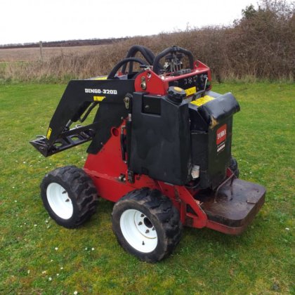 2002 Toro Dingo 320D Skid Steer Mini Loader in Stockbridge, United Kingdom