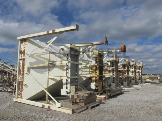 Six (6) Bin Stationary Cold Feed System in Midwestern United States, USA