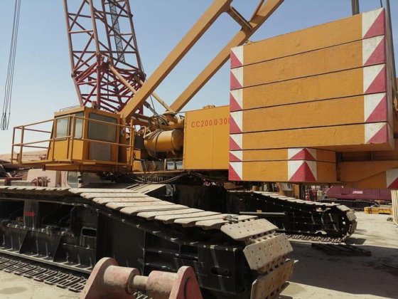 Terex Demag CC2000 in Al Jubail, Saudi Arabia