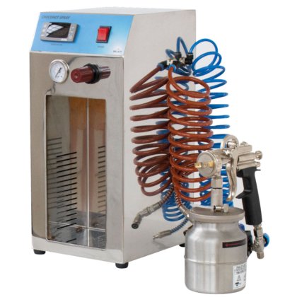 Professional chocolate spray gun compressor in Montegrotto Terme ...