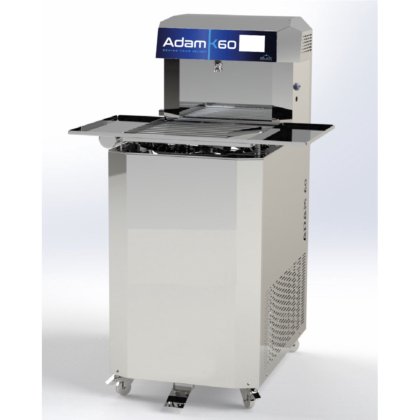 Continuous tempering machine for chocolate in Montegrotto Terme, Italy