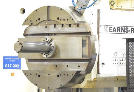 2002 Kearns & Richards 4.92" 3-Axis CNC Table Type Horizontal Boring ...