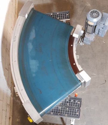 Transnorm belt curve conveyor right GKF 70°-730-600 IR600 in Würzburg ...