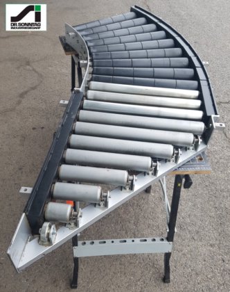 Transnorm roller curve conveyor 45° + infeed unit 500 in Würzburg, Germany