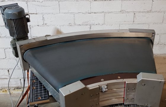 Transnorm belt curve conveyor left GKF 50°-740-550 IR700 in Würzburg ...