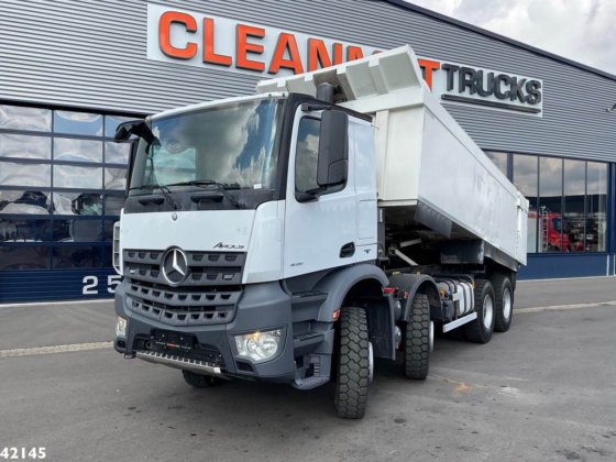 2016 Mercedes-Benz Arocs 4151 8x4 V8 Euro 6 Full Steel Kipper 21m³ in ...