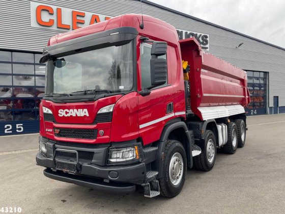 Gebruikte 2019 Scania P 410 8x4 Kipper in Andelst, Nederland