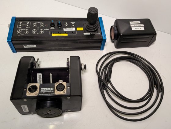 Bradley Engineering PTZ camera, U3 remote head and controller unit in ...