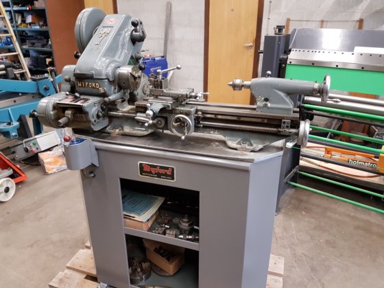 Myford Super 7 in Hårlev, Denmark