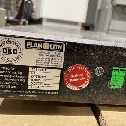 Gebraucht Planolith Planolith Granit Messtisch/Granit Messtisch in ...