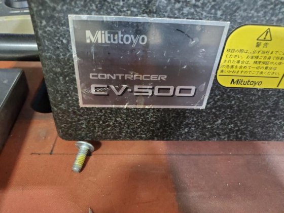 MITUTOYO CONTRACER CV-500 CONTOUR MEASURING INSTRUMENT, MITUTOYO ROUND ...