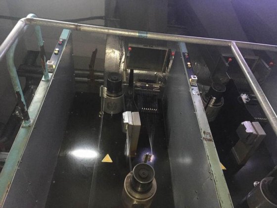 Barmag POY, CW-6R winders in Shanghai, China