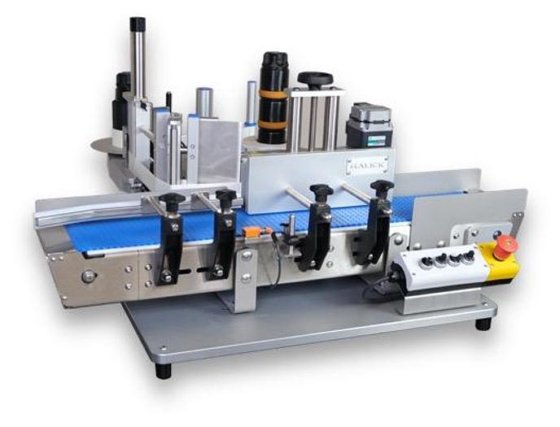 Galick Compact Table Top Wrap Around Labeler in Wellesley, Ontario, Canada