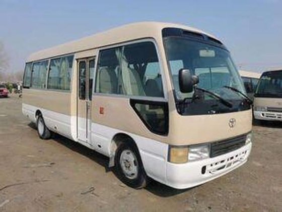 TOYOTA Coaster small bus Japanese car passenger van in Hefei, China